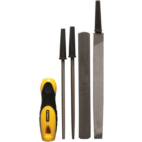 5 Pc File Set 22 314 Stanley Tools