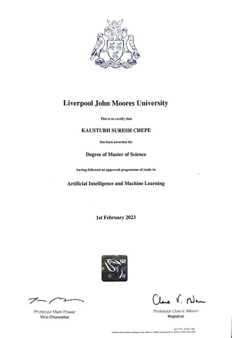 Kaustubh Chepe On Linkedin Upgrad Iitb Ljmu Artificialintelligence Machinelearning 39