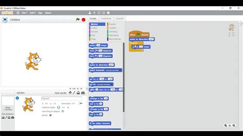 How To Use Motion Block On Scratch Youtube