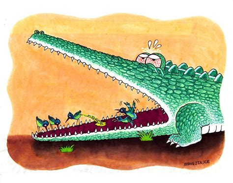 Gallery Of Cartoons By Zhang Jia Xue From China Irancartoon