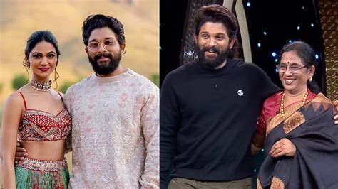 Allu Arjuns Mother Reveals Heartwarming Details About His Marriage On