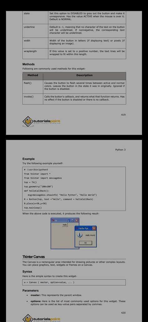 Python Tkinter Coding Python Programming
