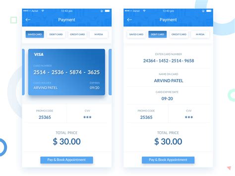 Payment Method Design On Behance