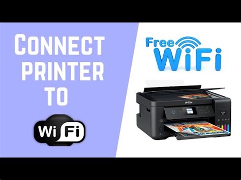 How To Connect Epson Printer To WiFi Epson Printer Wifi Connection