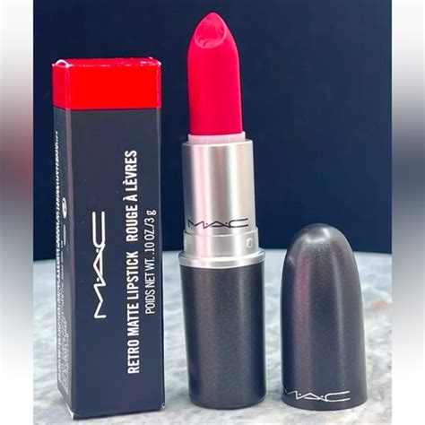 Mac Cosmetics Makeup Mac Cosmetics Retro Matte Lipstick 77 Ruby Woo Poshmark