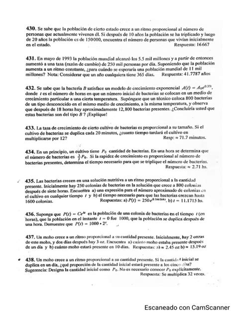 Ejercicios Crecimiento Poblacional Pdf