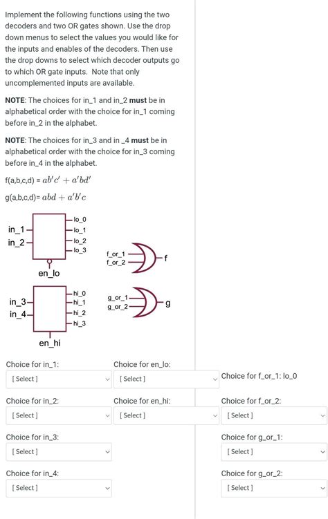 Solved Implement The Following Functions Using The Two