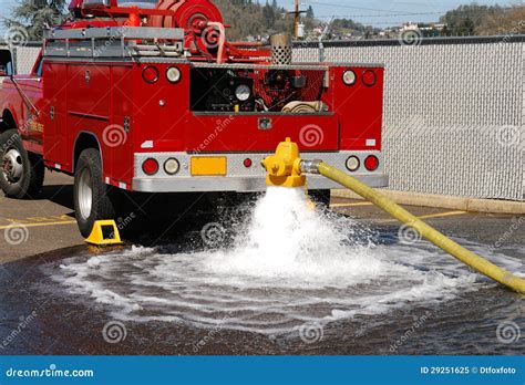 Hydrant Testing Stock Image Image Of Nozzle Drops Maintain 29251625