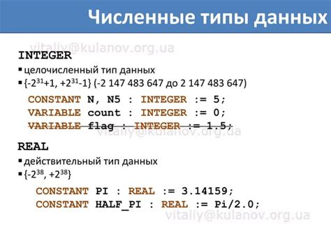 Vhdl Data Types User Defined Types Subtypes Ppt