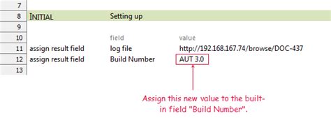 Assign Result Field