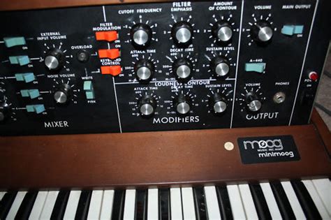 Matrixsynth Moog Minimoog D Synthesizer