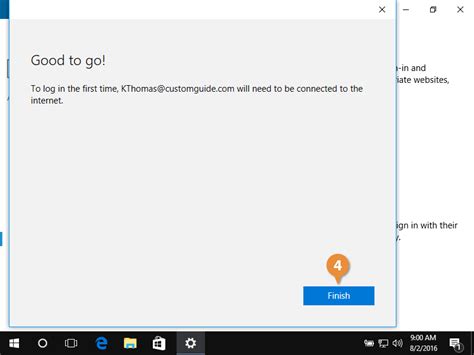 User Accounts In Windows CustomGuide