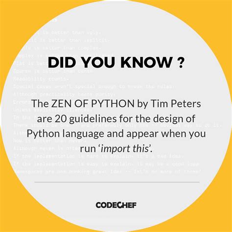 Codechef On Linkedin Codechef Pythonprogramming Programming Facts