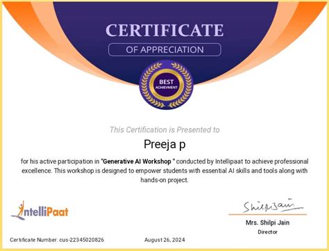 preeja p on linkedin generativeai intellipaat continuouslearning ai