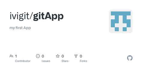 Github Ivigit Gitapp My First App