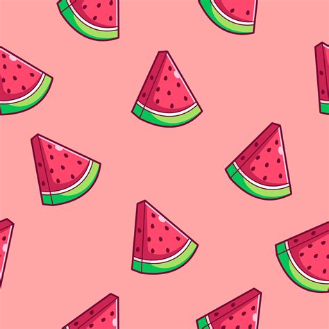 Cute Watermelon Wallpaper