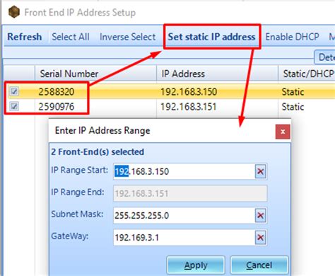 Quick Start IP Connection Crystal Instruments Help