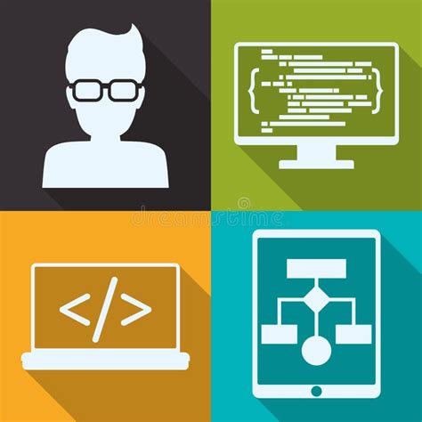 Web Developer Design Stock Vector Illustration Of Communication 62575592