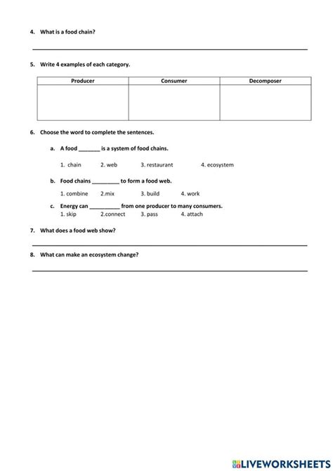 Unit Science Exam Worksheet Exam Science Learn English Vocabulary