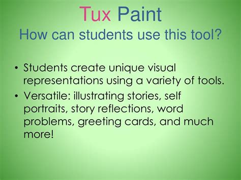 PPT Tux Paint PowerPoint Presentation Free Download ID 2173282