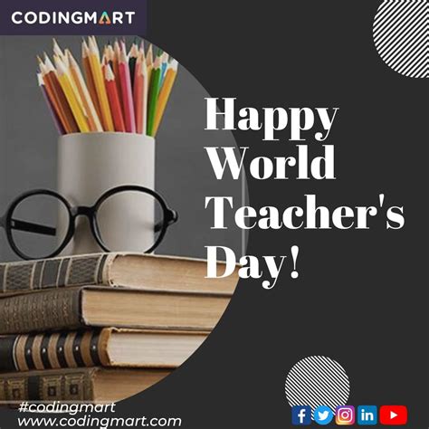 Codingmart Technologies On Linkedin Teachersday Teacher Teachers