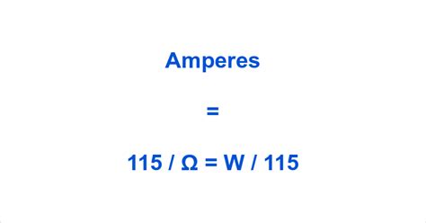 115 V To Amps How To Convert 115 Volts To Amps