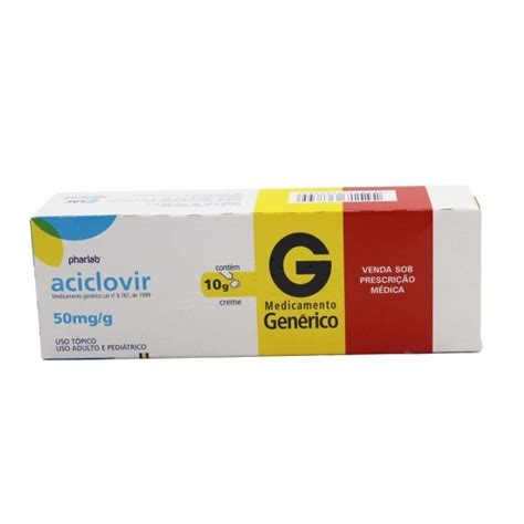 Aciclovir Crm 50mgg 10g60