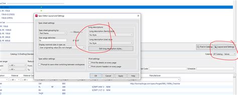 Spec Editor Isos Ignoring Long Descriptions Autodesk Community