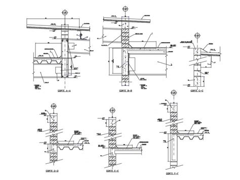 Sectional Detail Of Column 2d View Cad Construction Block Autocad File Artofit
