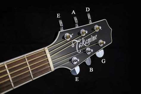 Acoustic Guitar String Names