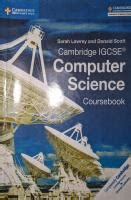 Cambridge IGCSE And O Level Computer Science Computer Systems Workbook By David Watson Helen