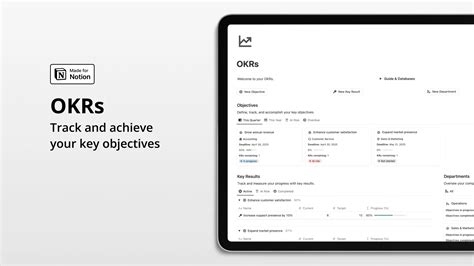 Notion Okrs Business Template