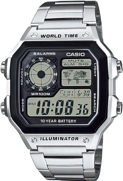 Часы наручные мужские Casio Collection Ae 1200whd 1a купить с доставкой по выгодным ценам в
