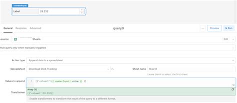 Connection Between Retool Numbers And Google Sheets Feature