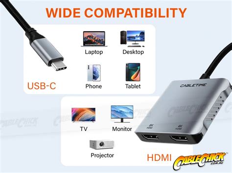 USB C To K HDMI W PD USB A Single K Or Dual K HDMI