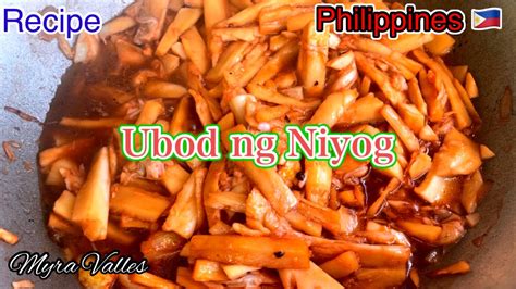 Ubod Ng Niyog Recipe Philippines 🇵🇭 Youtube