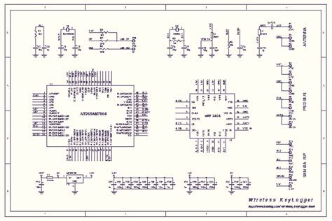 Wireless Keylogger Circuit Under USB Interface Circuits 6640 Next Gr