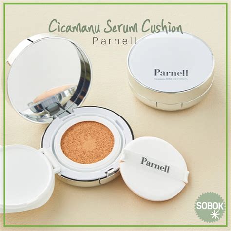 Parnell Cicamanu Serum Cushion Spf45 Pa 2 Colors Foundation