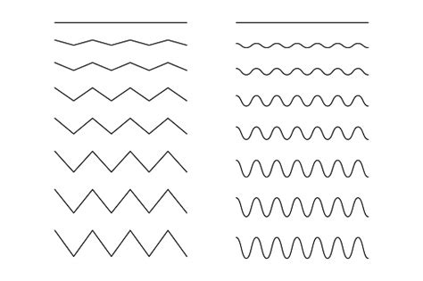 구불구불하고 물결 모양이며 곡선 지그재그 선 낙서 물결 모양 테두리 가로 수평 검은 선 윤곽선 그래픽 그림입니다 간단한 사인 유체 공기 바람 기호 물 강 호수 바다 바다