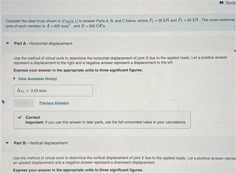Solved Learning Goal To Determine Displacements At