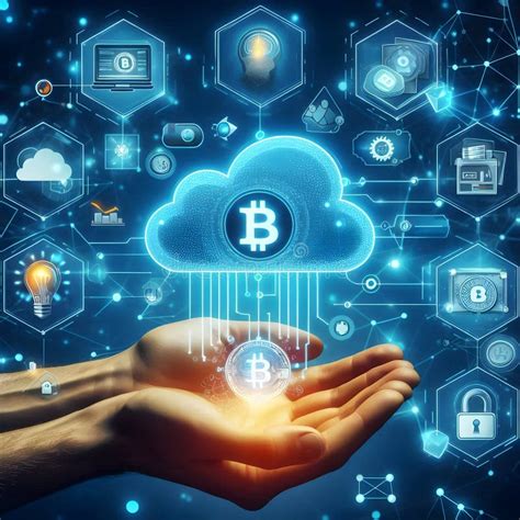 Photo Realistic As Cloud Computing Infrastructure With Data Centers And Servers Concept As