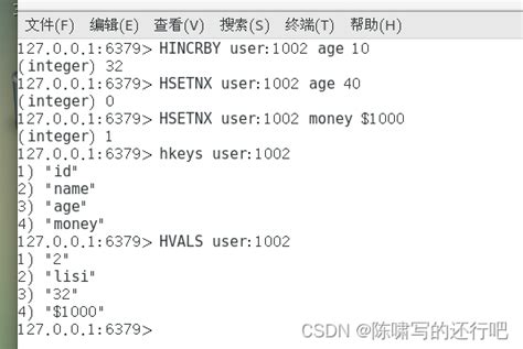 Redis Hash 数据结构详解 Csdn博客
