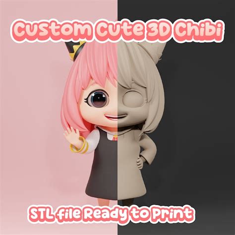 Custom Action Figure 3d Print Etsy