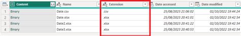 The External Table Is Not In The Expected Format Error In Power Query