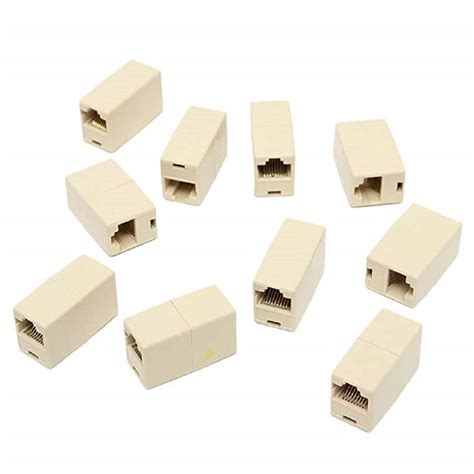 Fedus Rj45 Connector Lan Rj45 Cover Female To Female Ethernet Coupler