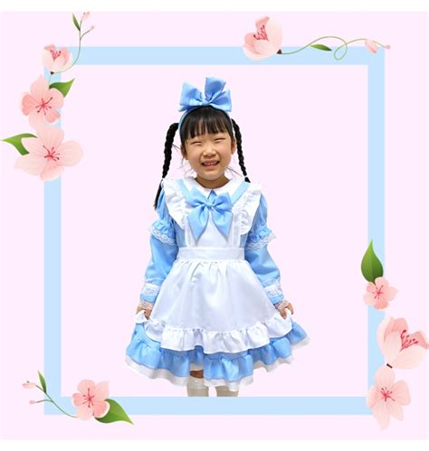 Kc인증 이상한 나라의 앨리스 여아 할로윈 코스튬의상 크리스마스 연말 졸업사진 컨셉 생일파티 티몬