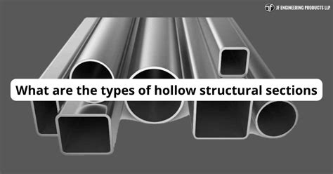what are the types of hollow structural sections