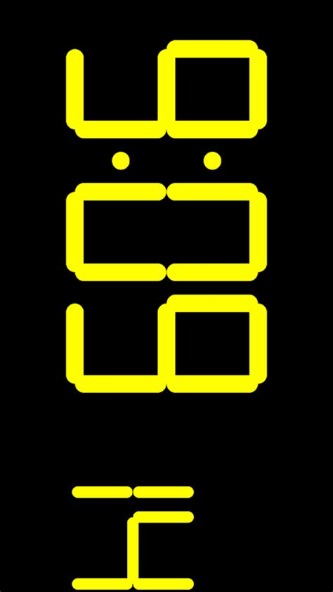 Digital Clock Seconds Apk For Android Download