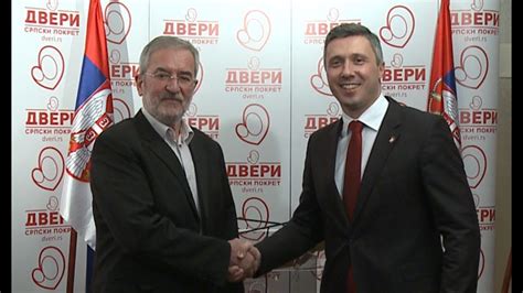 Бошко Обрадовић и Драган Тодоровић потписали споразум о сарадњи између Двери и Источне