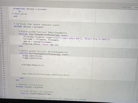 Using Matlab App Designer The I Am Attempting To Make Chegg Com